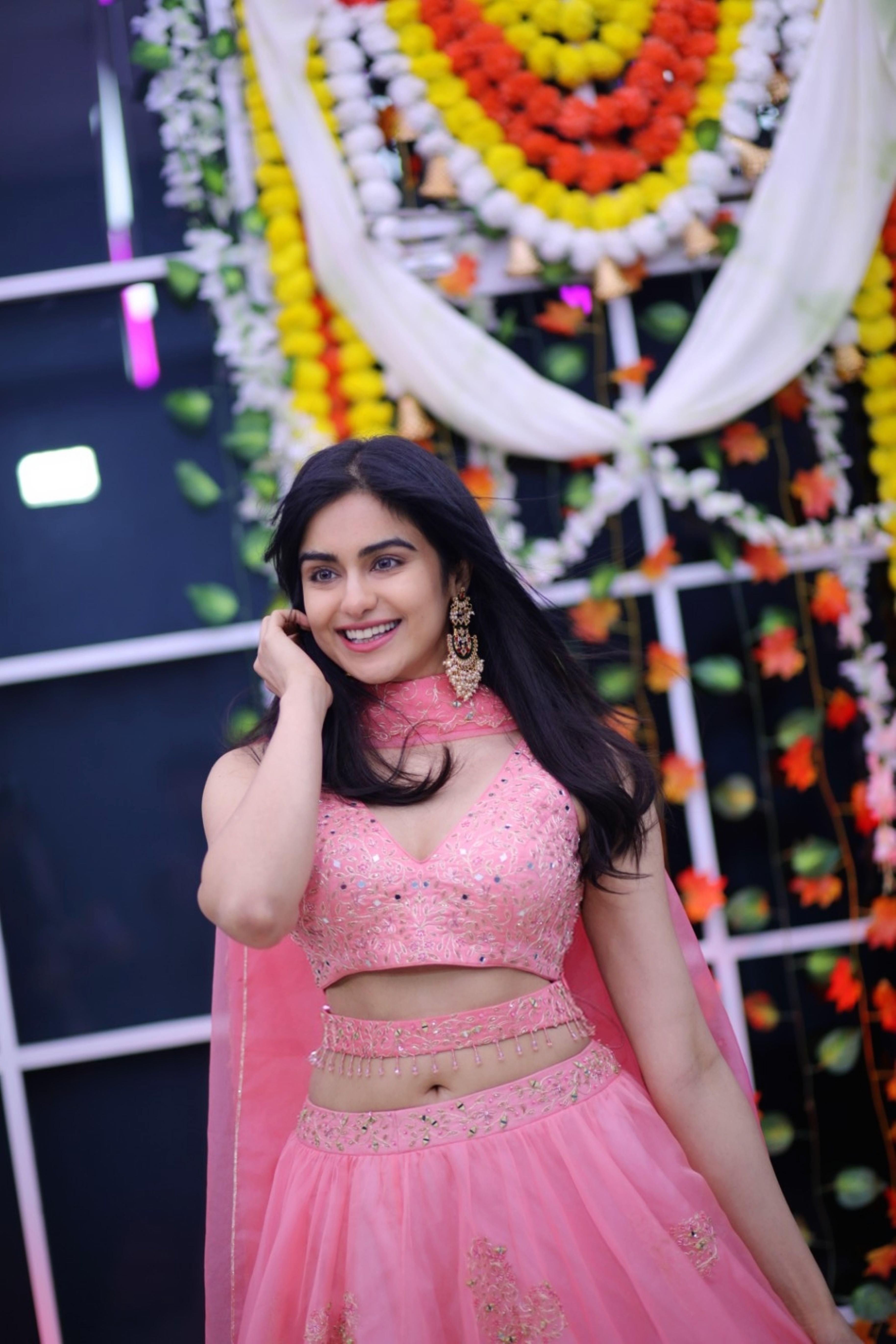 Adah Sharma in Meer Designer Lehenga | Asaga – asaga